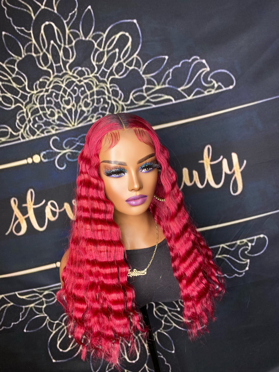 Red Crimps – JayStoverBeauty